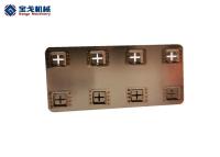 China C11000 Copper Wall Mounted Ground Bar for Durable Battery Terminal Bus Bar Connection for sale