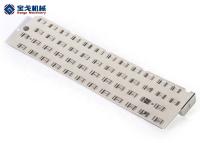 China 68mm Nickel Plated Busbar Adapter for Lithium Battery Connector without Insulation for sale