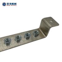 China Excellent Electrical Conductivity 400A Copper Bus Bar 10 Way M6 Screw for Battery Banks for sale