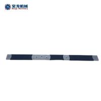 China Nickel Plated 400A Copper Bus Bar 9 Way M8 PU Cover for Battery Banks Connection for sale