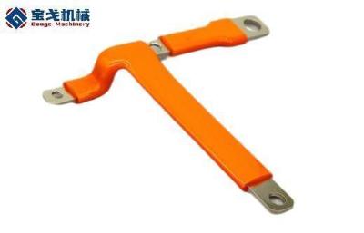 China RoHS Compliant Nickel Plated PVC Cover Bending Copper Bus Bar for Custom Requirements for sale
