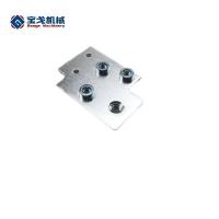 China CE Certified Car Battery Terminal Connectors Aluminum Bus Bar with Four Milling Screws for sale