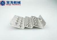 China Custom B11 260*30*3mm Multi-Bend Perforated Nickel-Plated Copper Bus Bar for Power System for sale