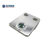 China Nickel Plated Aluminum Parts Busbar for Electric Motor Terminal Box Certification ISO9001 for sale