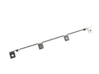 China Highly Conductive Nickel Plated 12V Earth Busbar with 4 Bending Parts and Screws for sale