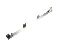 China Highly Conductive Nickel Plated 12V Earth Busbar with 4 Bending Parts and Screws for sale