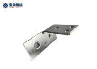 China Bending Nickel Plated Ground Bus Bar Kit with 5 Holes Excellent Electrical Conductivity for sale