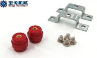 China Lightning Protection Grounding Equipment Room Tin Plated Copper Busbar with PU Cover for sale