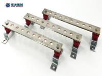 China Lightning Protection Grounding Equipment Room Tin Plated Copper Busbar with PU Cover for sale