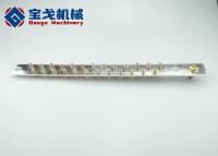 China Stamped Drilling Tinned Ground Copper Bus Bar with Tinned Surface Treatment and A10 for sale