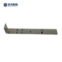 China RoHS Certified B48 L Shape Copper Cover Aluminum Composite Busbar with 6 Ways Tapping for sale