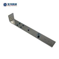 China RoHS Certified B48 L Shape Copper Cover Aluminum Composite Busbar with 6 Ways Tapping for sale