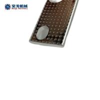 China PU Ect Cover Nickel Plating Double Side Embossing Phase Switch Bus Bar with Surface for sale