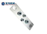 China Excellent Electrical Conductivity Copper Bus Bar with Epoxy Surface and Connecting Screw for sale