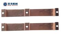 China Professional Tapping Processed Pure Copper C11000 Bus Bar Connections for Switchgear for sale