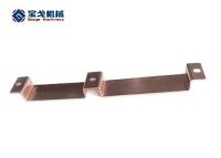 China Professional Tapping Processed Pure Copper C11000 Bus Bar Connections for Switchgear for sale