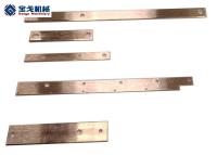 China 260*30*3mm T2 Copper Bus Bar Terminal Block with Excellent Electrical Conductivity for sale