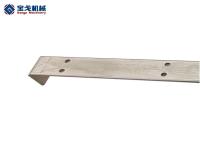 China 260*30*3mm T2 Copper Bus Bar Terminal Block with Excellent Electrical Conductivity for sale
