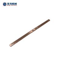 China High Conductive High Current DC Shunt Copper Busbar with CE Certification and PVC Cover for sale