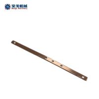 China High Conductive High Current DC Shunt Copper Busbar with CE Certification and PVC Cover for sale
