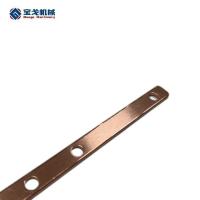 China High Conductive High Current DC Shunt Copper Busbar with CE Certification and PVC Cover for sale
