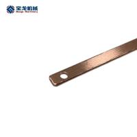 China High Conductive High Current DC Shunt Copper Busbar with CE Certification and PVC Cover for sale