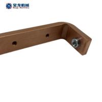 China Electric Power Industry Red Copper Bending Busbar for PVC Cover and Sturdy Connection for sale