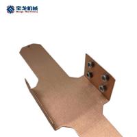 China Tin Plated C11000 Pure Copper Bus Bar for Transformer Connector without Insulation for sale