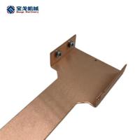 China Tin Plated C11000 Pure Copper Bus Bar for Transformer Connector without Insulation for sale