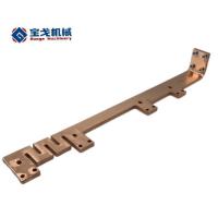 China IGBT AC Output Copper Busbar with Tin Plated Cover Milling Process and Bending Craft for sale