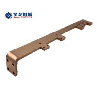 China IGBT AC Output Copper Busbar with Tin Plated Cover Milling Process and Bending Craft for sale
