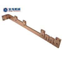 China IGBT AC Output Copper Busbar with Tin Plated Cover Milling Process and Bending Craft for sale