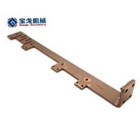 China IGBT AC Output Copper Busbar with Tin Plated Cover Milling Process and Bending Craft for sale