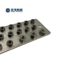 China Energy Equipment Tin Plated Auto Battery Busbar with M4 Screws Customized Request for sale