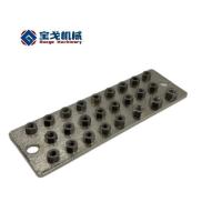 China Energy Equipment Tin Plated Auto Battery Busbar with M4 Screws Customized Request for sale