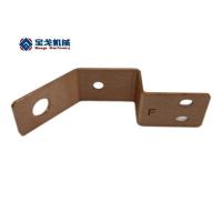 China Low-Profile Copper Busbars Ideal for Connecting Conductors in Electric Power Industry for sale