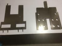 China Laser cutting nickel plated aluminum busbar CNC processing aluminum material with Polished surface treatment for sale