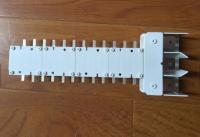 China 180*49*46mm Tin Plated Copper Bus Bar With PC/ABS Flame Retardant Protective Shell for sale