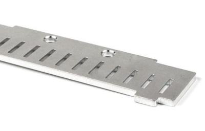 China Aluminum Parts Fabrication Tin Plated Aluminum Bus Bar 3V-24V Working Voltage For Electric Appliance for sale