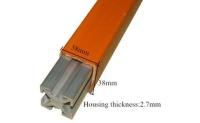China Insulated Tube Aluminum Bus Bar 32*32*2.7mm With Good Safety Performance for sale