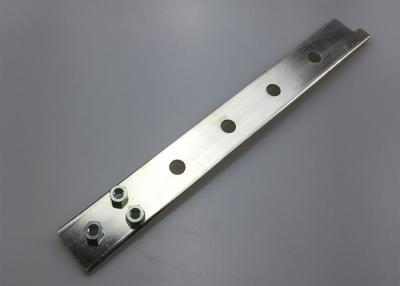 China Silver Copper Battery Bus Bar , Custom Made Copper Grounding Bus Bar for sale