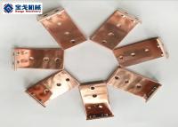 China High Voltage Resistant Battery Terminal Busbar T2/C1100 Red Copper Material for sale