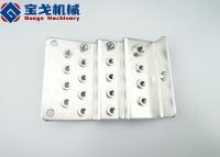 China High Precision Bent Punched Threaded Copper Bus Bar OEM With Nickel Platin A36 for sale