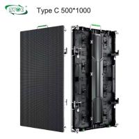 China Type C P3.91 Stage Rental LED Display 6000nits 500x500mm / 500x1000mm Cabinet for sale