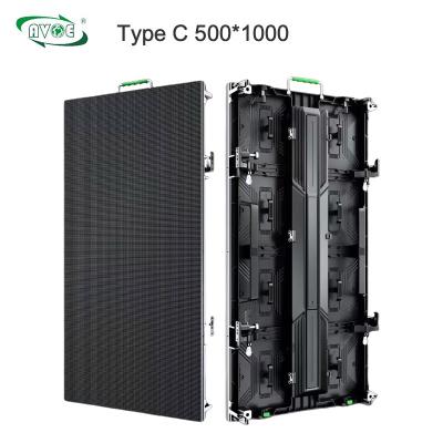 China Type C P3.91 Stage Rental LED Display 6000nits 500x500mm / 500x1000mm Cabinet for sale