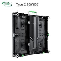 China Type C P2.976  Indoor Rental LED Display 500x500mm / 500x1000 Corner Protetctor Cabinet for sale