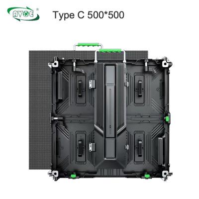 China SMD2020 Indoor Rental LED Screen 3840Hz 4K 500*500mm / 500x1000mm Cabinet for sale