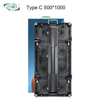 China 500x500mm 500x1000mm 4K P4.81 LED Screen Type C Indoor Rental LED Display For Concert for sale