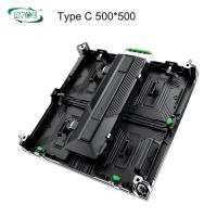 China Type C P4.81 4K Indoor LED Rental Display 500x500mm/500x1000mm Curve Cabinets for sale