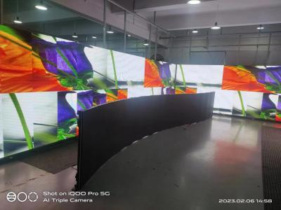 China 3840Hz 4K outdoor rental led screen Type F Multiple Curve Cabinet for sale